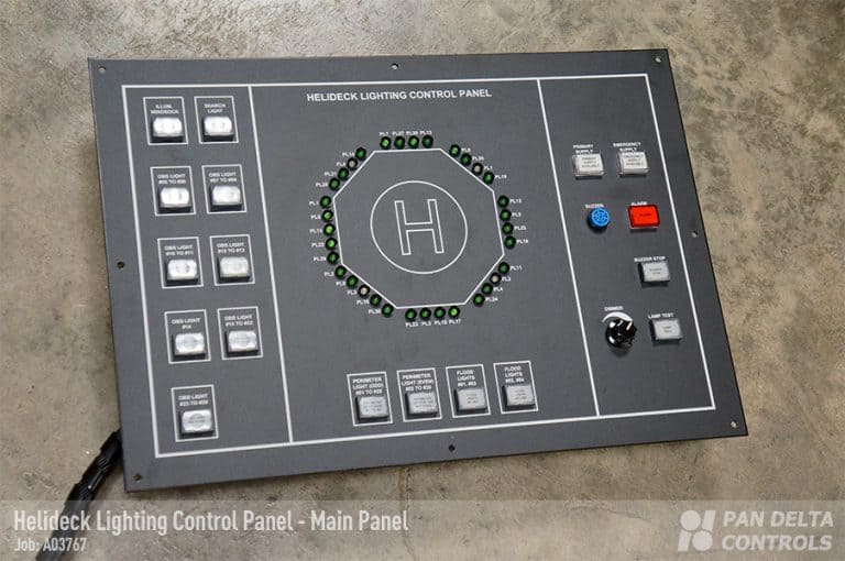 Helideck Lighting System - Pan Delta Controls Pte Ltd