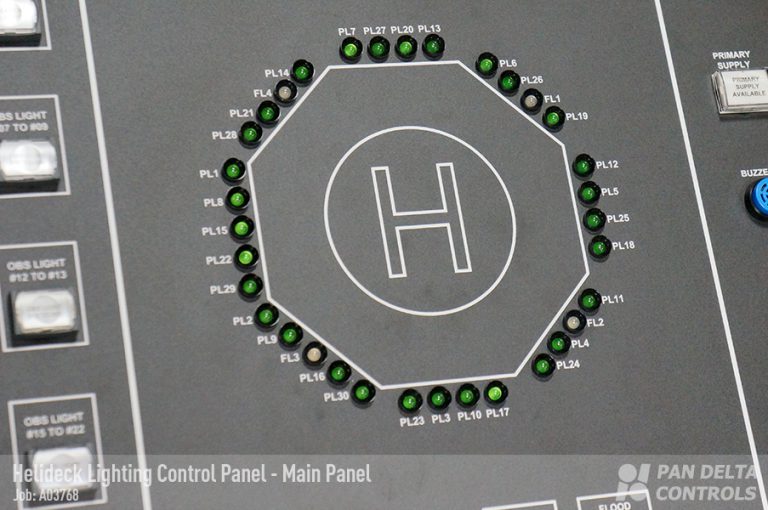 Helideck Lighting System - Pan Delta Controls Pte Ltd