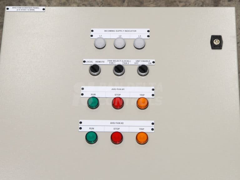 Motor Starter Control Panel - Pan Delta Controls Pte Ltd