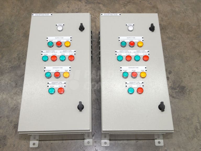 Motor Starter Control Panel - Pan Delta Controls Pte Ltd