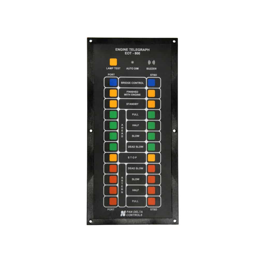 Emergency Engine Order Telegraph - Pan Delta Controls Pte Ltd