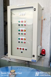 Booster Pump Control Panel - Pan Delta Controls Pte Ltd